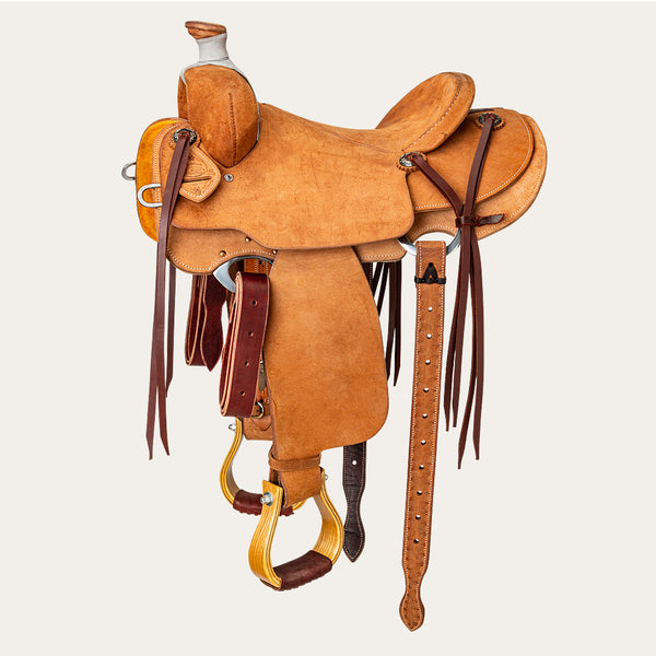 Working Cowboy Saddles New McCall Lady Wade Roping Saddle, Ranch